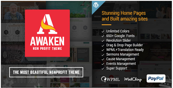 42+ Best Charity WordPress Themes 2020