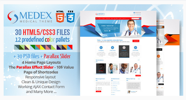 Top 10 Hospital themes for wordpress all time Hitz