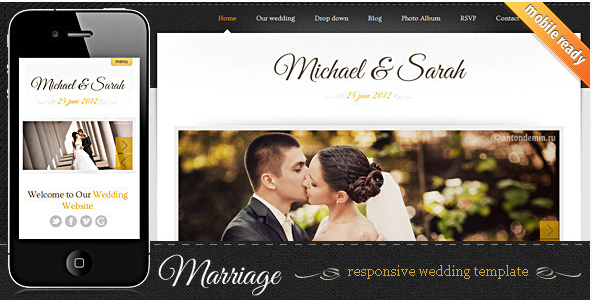 30+ Best Wedding Html Templates 2020