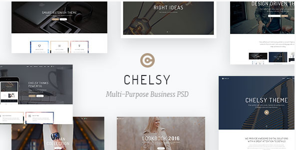 25+ Best PSD Business Website Templates 2019