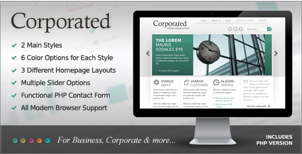 35+ Best Corporate Html Templates 2020