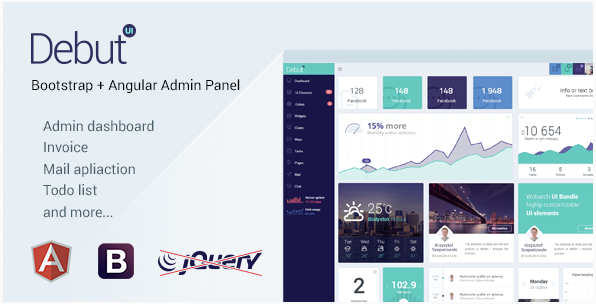 25 Best Admin Dashboard Templates 2019 - Wpshopmart