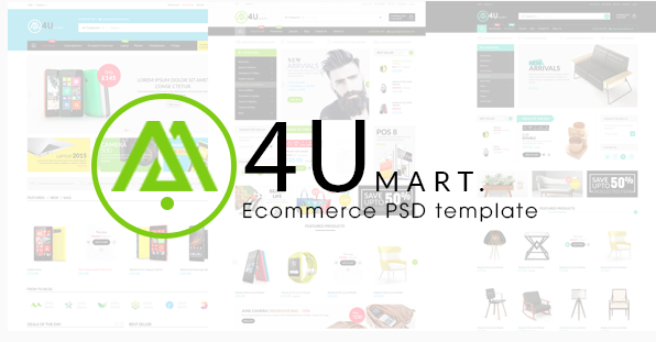 35+ Best eCommerce PSD templates 2020