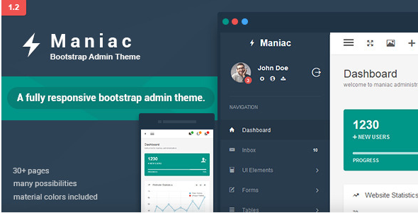 20+ Best Bootstrap Admin Templates - Wpshopmart