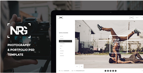 14+ Best Photography PSD Templates 2020