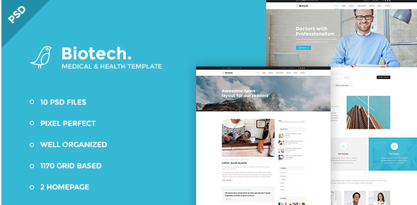 39+ Best Health and Medical PSD TemplateS 2020