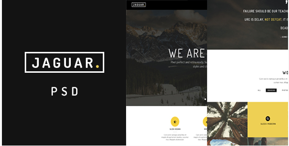 31+ Best One Page PSD Templates 2020