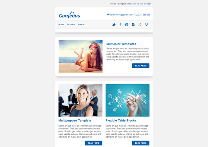 40+ Best Responsive Email Templates 2020