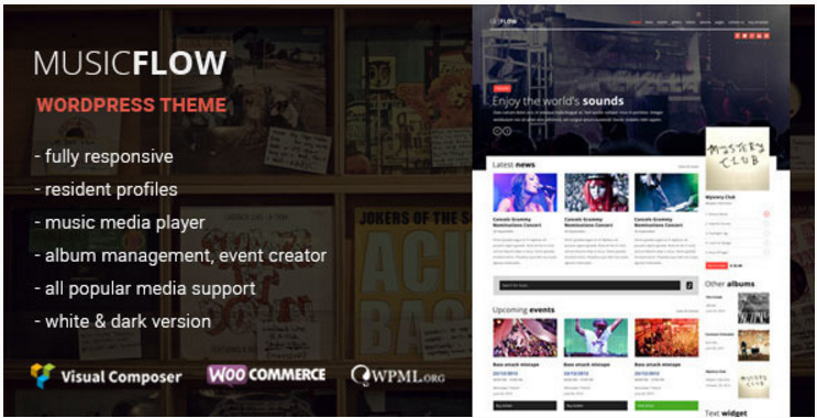 25+ Best Music WordPress Themes 2020