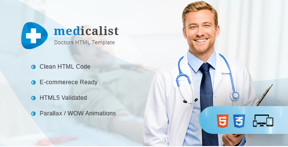 33+ Best Health and Medical HTML Templates 2020