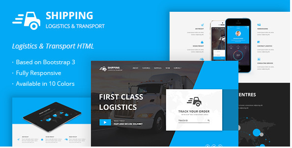 27+ Best Transportation HTML Templates 2020