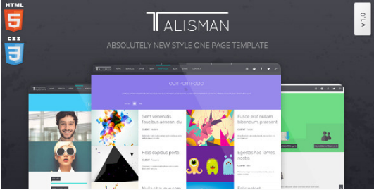 15 Best HTML5 One Page Website Templates 2020