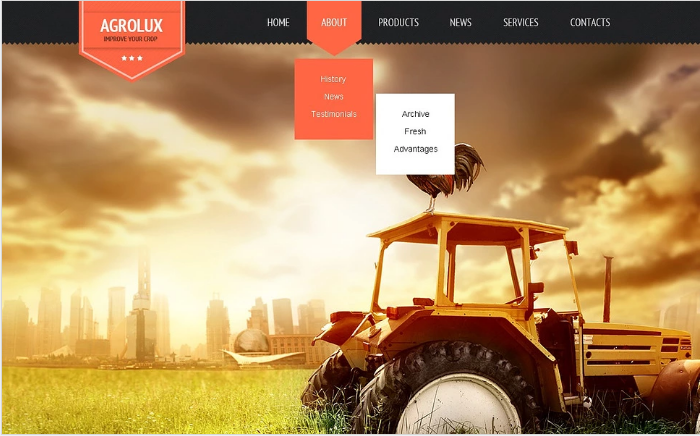 33 Best Agriculture HTML Website Themes 2020