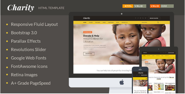 47 Best Charity HTML Website Templates 2020 | Wpshopmart