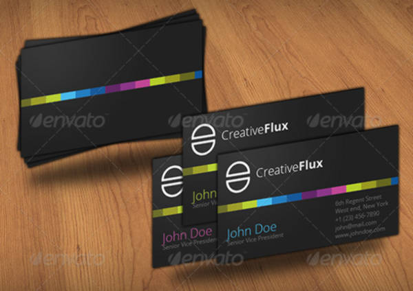 12+ Best Business Cards with Stripes