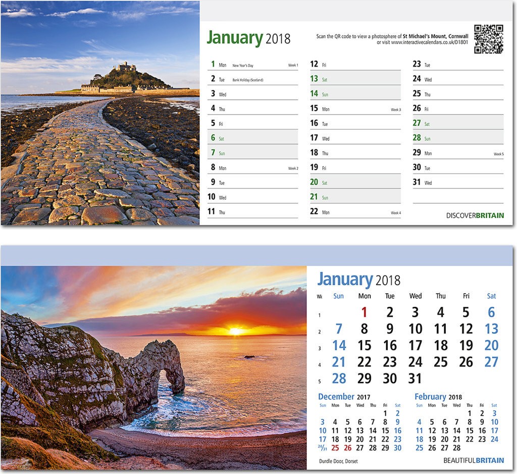 20+ Best Printable Calendar Mockups Designs 2020