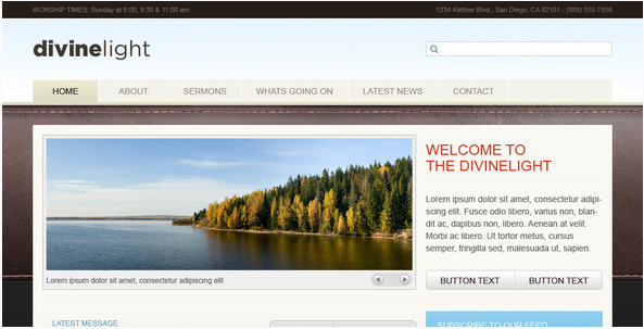 24+ Best Church PSD Design Templates 2020