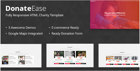 47 Best Charity HTML Website Templates 2020 | Wpshopmart