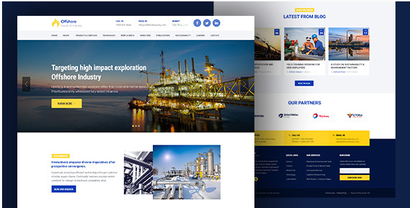 46 Best Industrial HTML Website Templates 2024 - Wpshopmart