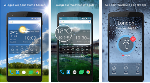 36+ Best Free Weather Android App 2020