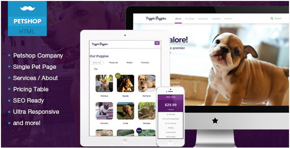 20+ Best Animals HTML Website Templates 2020 For Birds & Pet Club