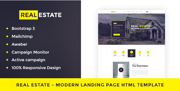 39+ Best Landing Page HTML Website Templates 2020