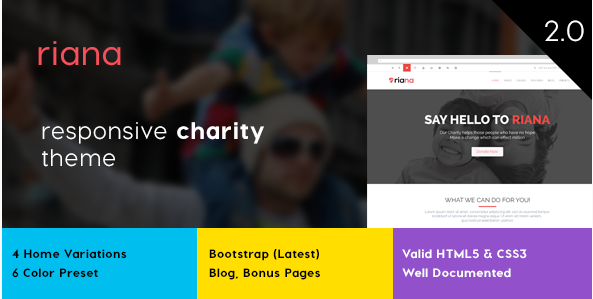 47 Best Charity HTML Website Templates 2020 | Wpshopmart