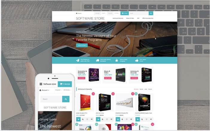 50+ Best Selling OpenCart Themes 2020