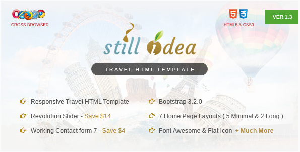 47 Best Travel HTML Website Templates 2020 | Wpshopmart