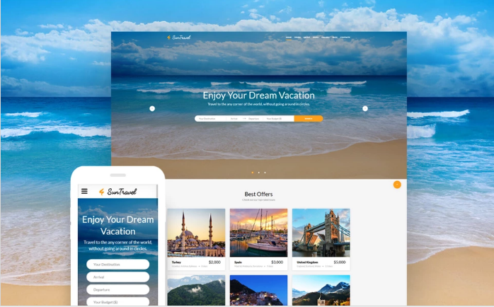 47 Best Travel HTML Website Templates 2020 | Wpshopmart