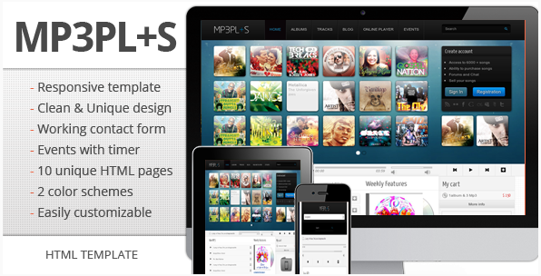 35 Best Music HTML Website Templates 2020 | Wpshopmart