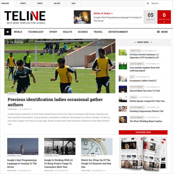 30 Best News Magazine Joomla Templates 2020 | Wpshopmart