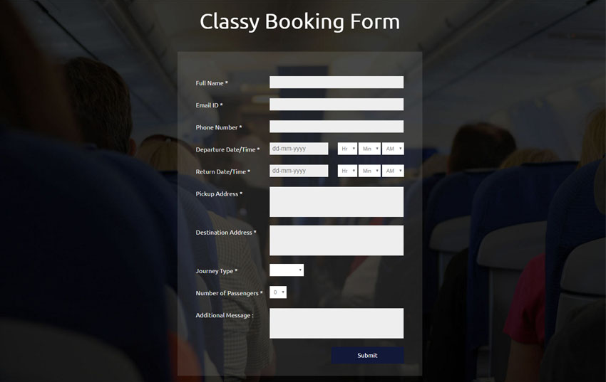 88 Best Free HTML5 Form Templates 2020 Wpshopmart