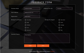 87 Best Free HTML5 Form Templates 2024 | Wpshopmart