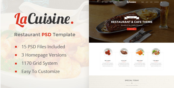 54+ Best Restaurant PSD Desgin Templates 2020