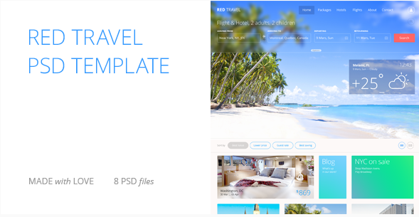 45+ Best Travel PSD Design Templates 2020