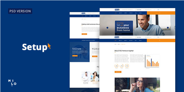 40+ Best Financial PSD Design Templates 2020