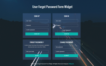 87 Best Free HTML5 Form Templates 2024 | Wpshopmart