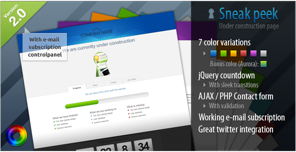 50+ Cooming Soon HTML5 Templates 2020