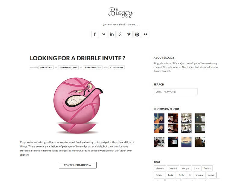 38 Best Minimalist WordPress Themes 2020 - Wpshopmart