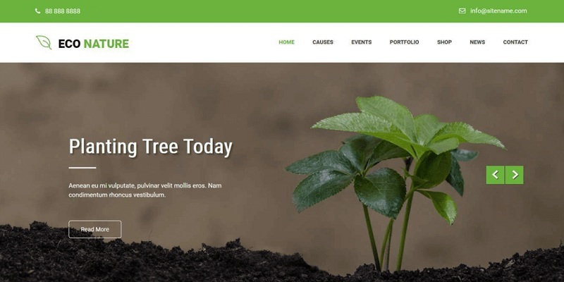 11+ Best Free Environmental WordPress Themes