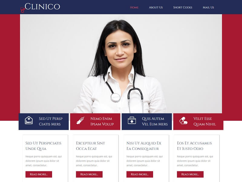 11 Best Free Medical HTML Website Templates - Wpshopmart