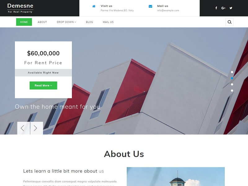 26 Best Free Real Estate HTML Website Templates