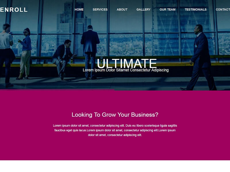 18 Best Free Popular HTML Website Templates - Wpshopmart