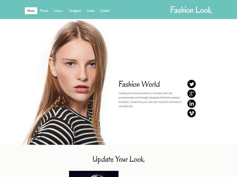 23 Best Free Fashion HTML Website Templates - Wpshopmart