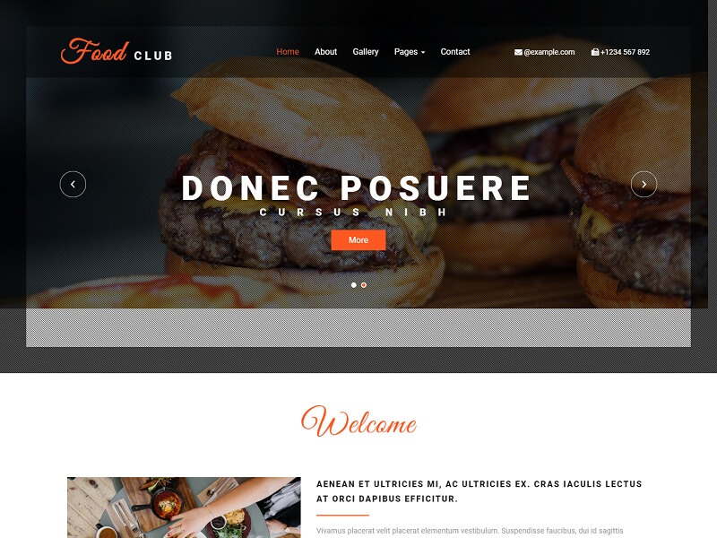 22 Best Free Restaurant HTML Website Templates