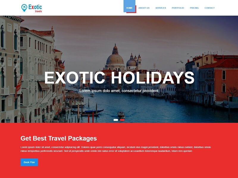 25 Best Free Travel HTML Website Templates 2020 | Wpshopmart