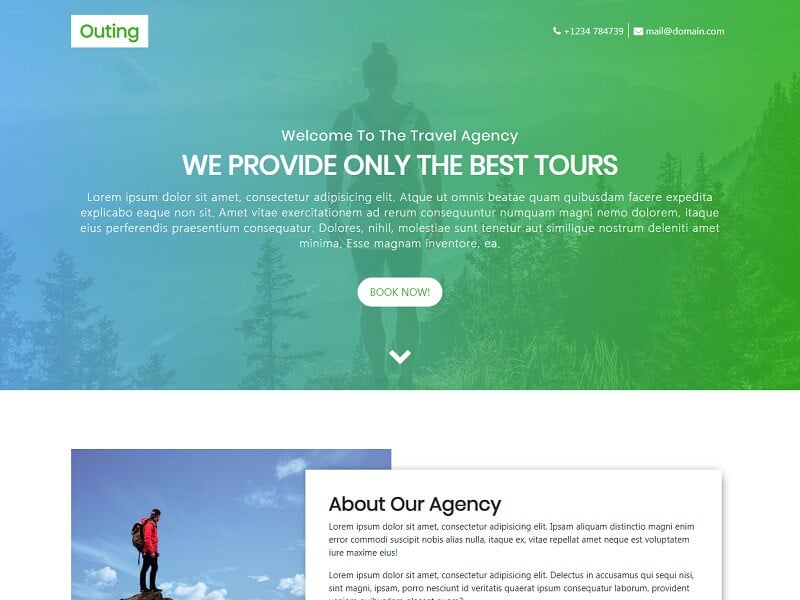 25 Best Free Travel HTML Website Templates 2020 | Wpshopmart