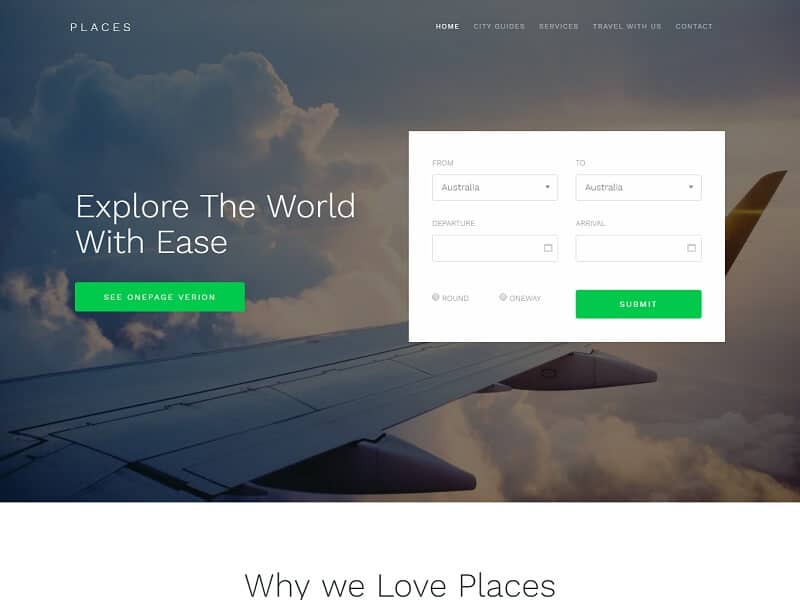 25 Best Free Travel HTML Website Templates 2020 | Wpshopmart