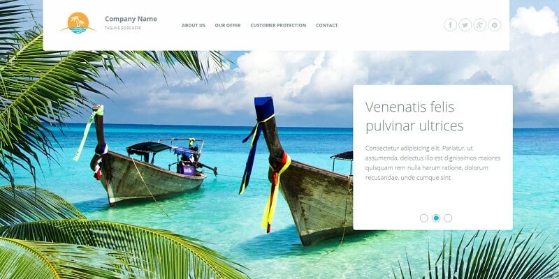 25 Best Free Travel HTML Website Templates 2020 | Wpshopmart